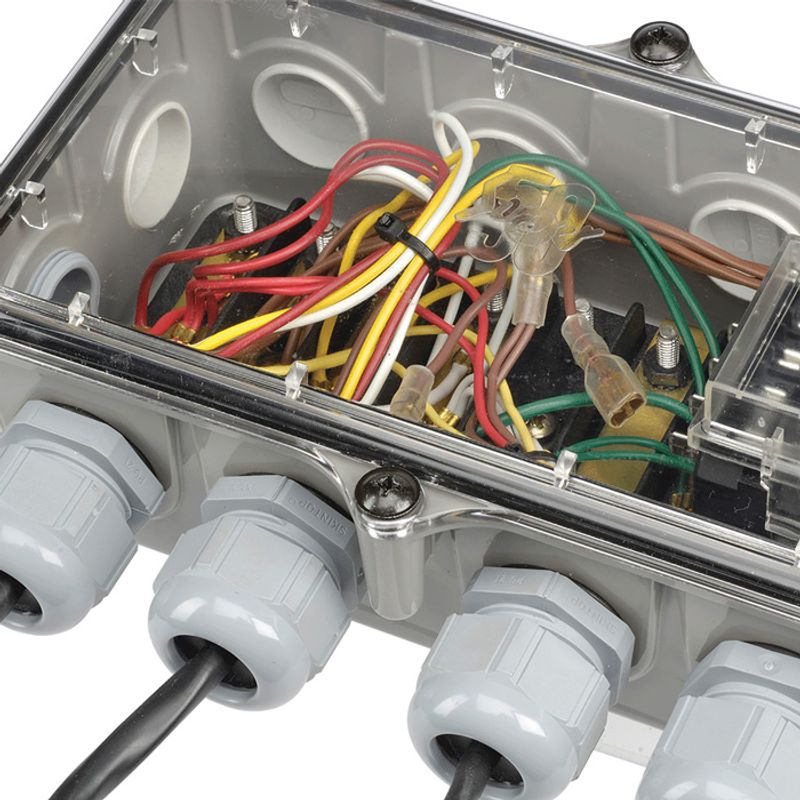 JAS Oceania | 8 Way - 12 Port Junction Box