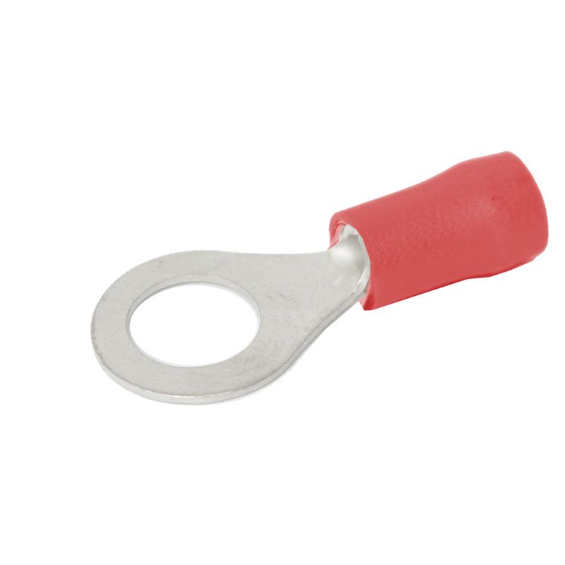 JAS Oceania | 4.3mm Ring Terminal 25 Pack Red Vinyl Insulated Suits: 2. ...