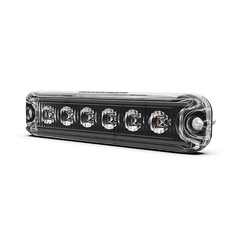 JAS Oceania | LED Strobe Module Amber 10-30V 18W 18 Flash Pattern 6 LED ...